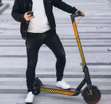 Personalize Your Scooter With Scooter Stickers - TenStickers