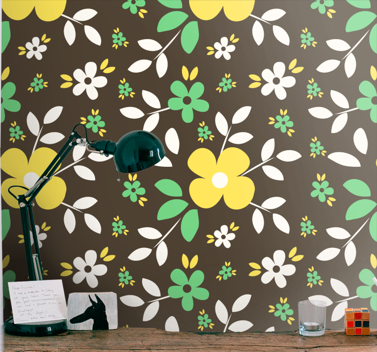 Floral Bloom Burst flower wallpaper